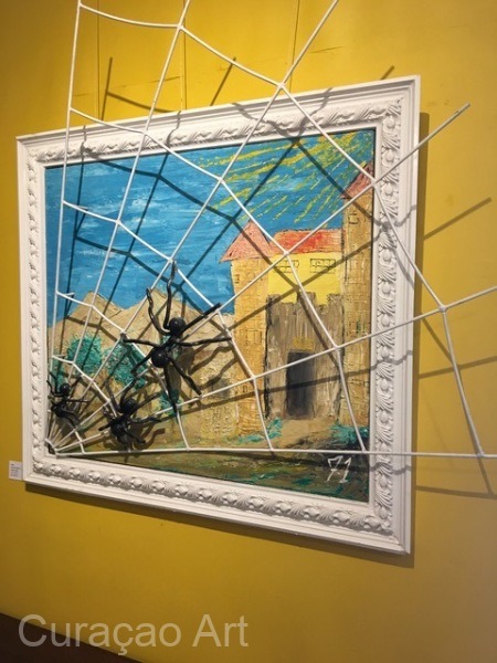 Kompa Nanzi in Landhuis Bloemhof - Curaçao Art